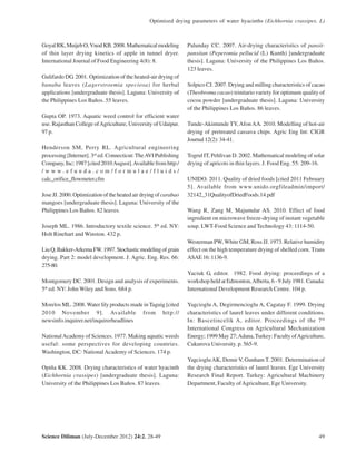Optimized drying parameters of water hyacinths.pdf
