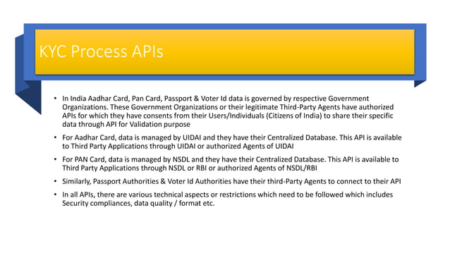 Optimized KYC Process to depict lifecycle of KYC and its optiization | PPTX