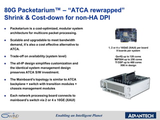Optimized packet processing software for networking and security | PPT
