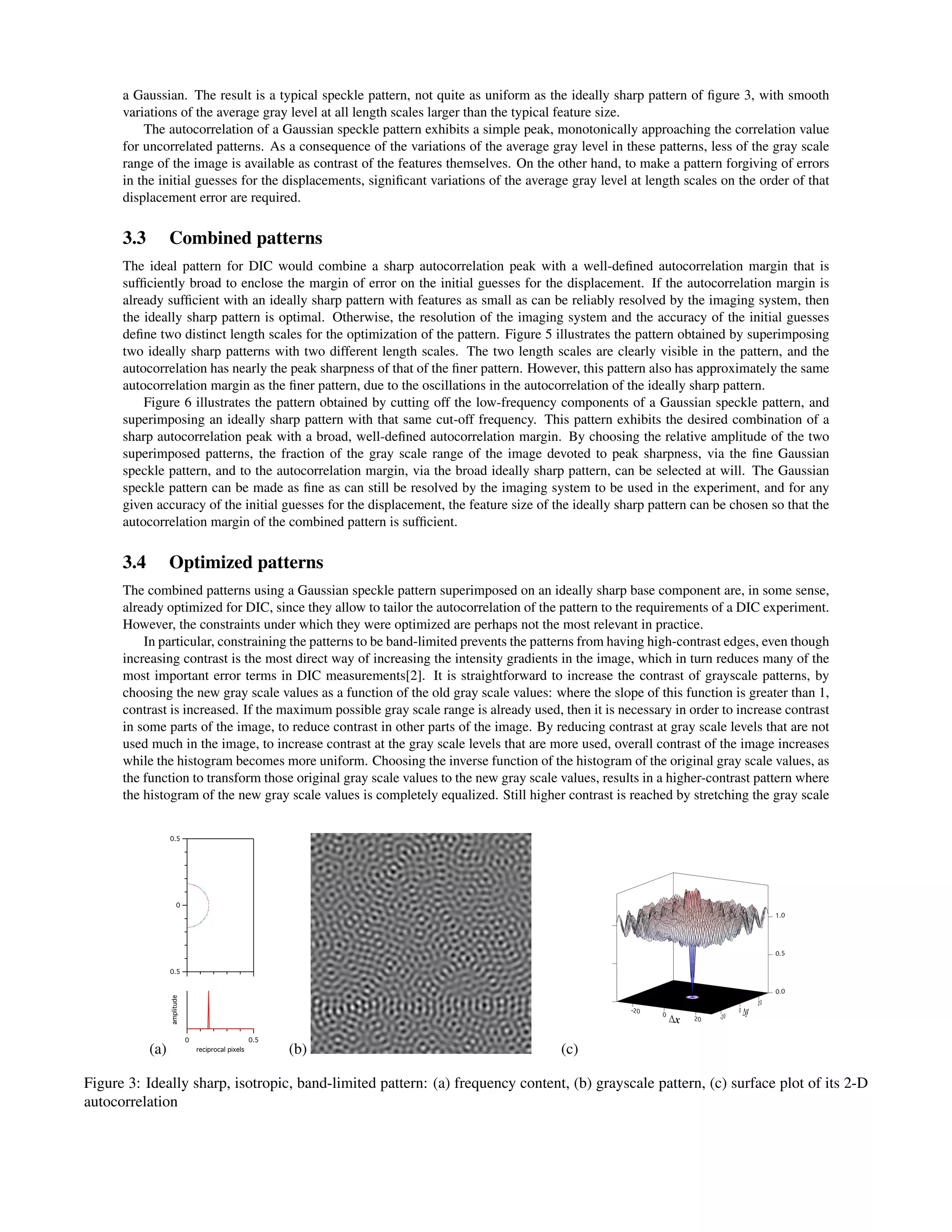 Optimized patterns for digital image correlation | PDF | Photo Editing ...