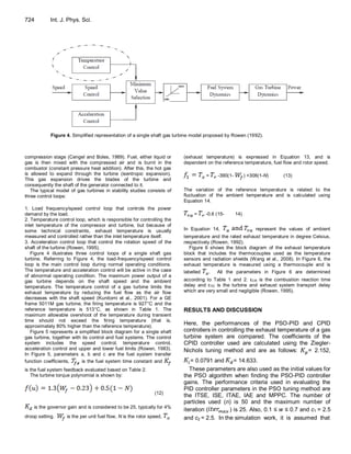 Optimized proportional integral derivative (pid) controller for the exhaust temperature control ...