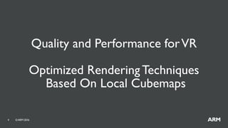Optimized Rendering Techniques for Mobile VR | PDF