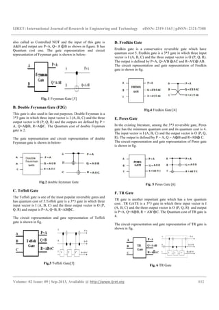 Optimized study of one bit comparator using reversible | PDF | Programming Languages | Computing