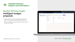 Optimize Financial and Operating Models | PPTX
