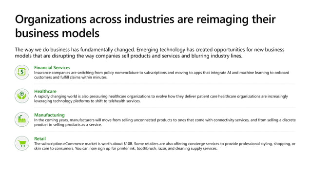 Optimize Financial and Operating Models | PPT