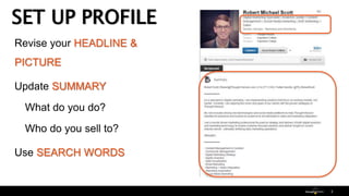 Optimize Your LinkedIn Profile | PPT
