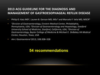 Optimize gerd management | PDF