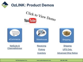 Optimize NetSuite Order Management with OzLINK | PPT