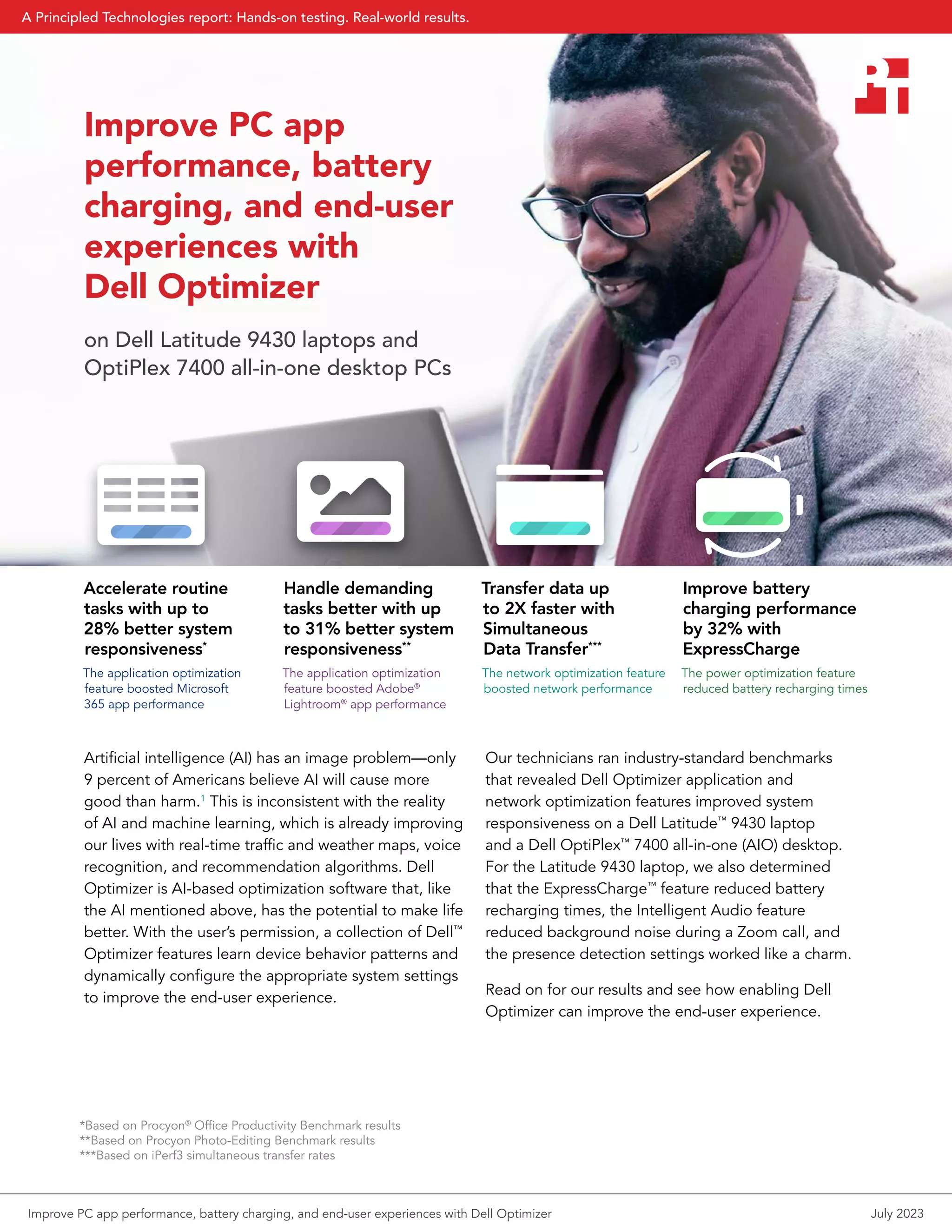 Improve PC app performance, battery charging, and end-user experiences ...