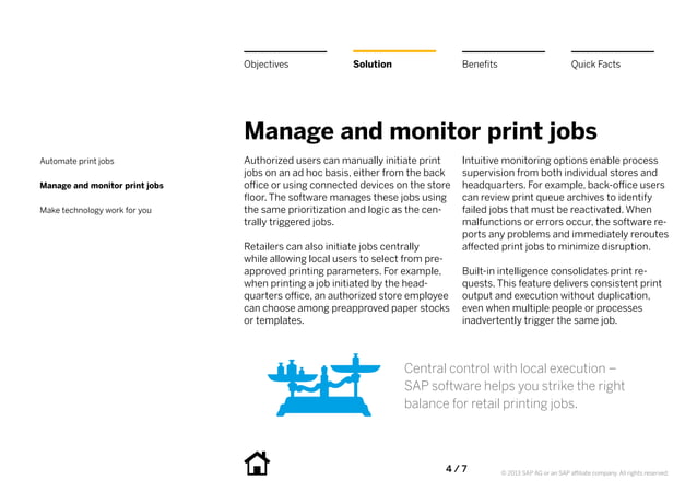 Optimize Retail Label and Poster Printing with SAP Software | PPT