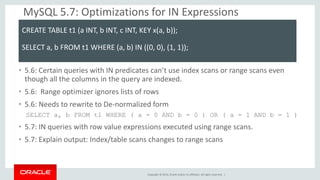 Optimizer overviewoow2014 | PPT