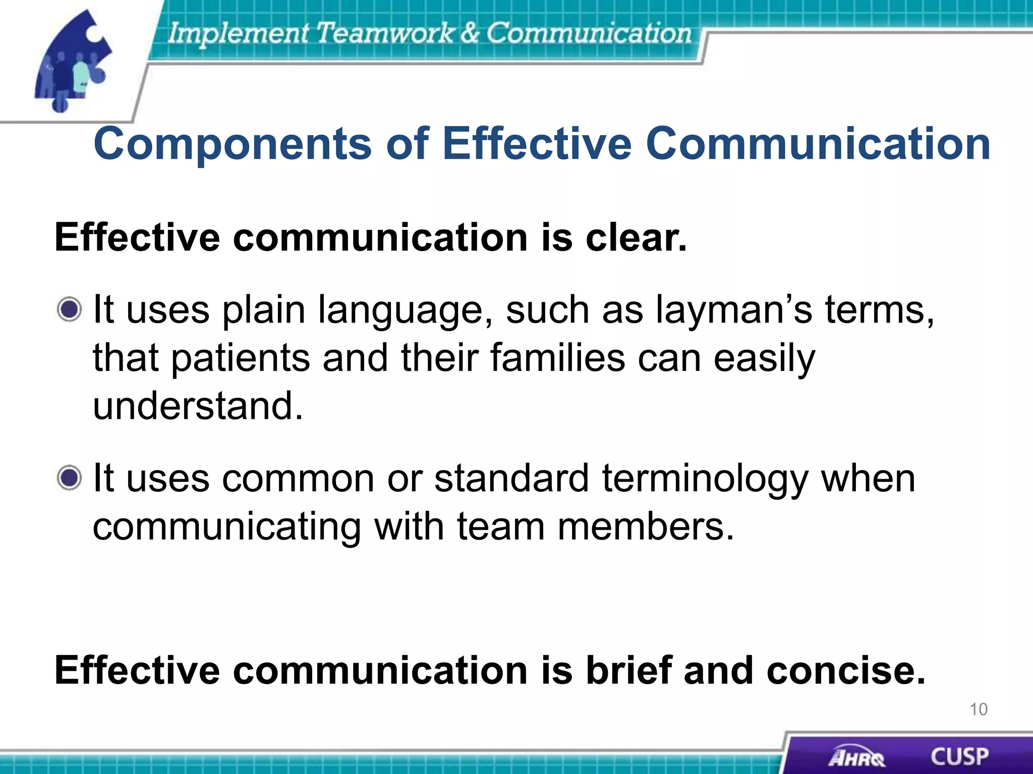 A Nursing Leadership Guide: Communication, Teamwork, Mutual Support ...