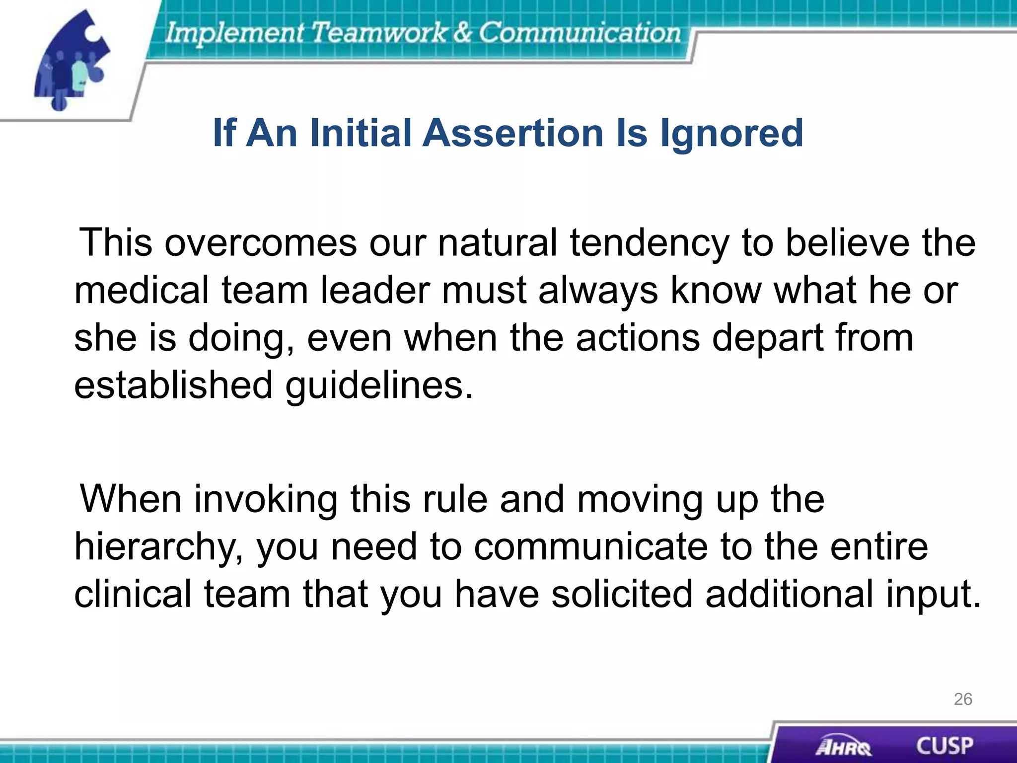A Nursing Leadership Guide: Communication, Teamwork, Mutual Support, Conflict resolution, and ...