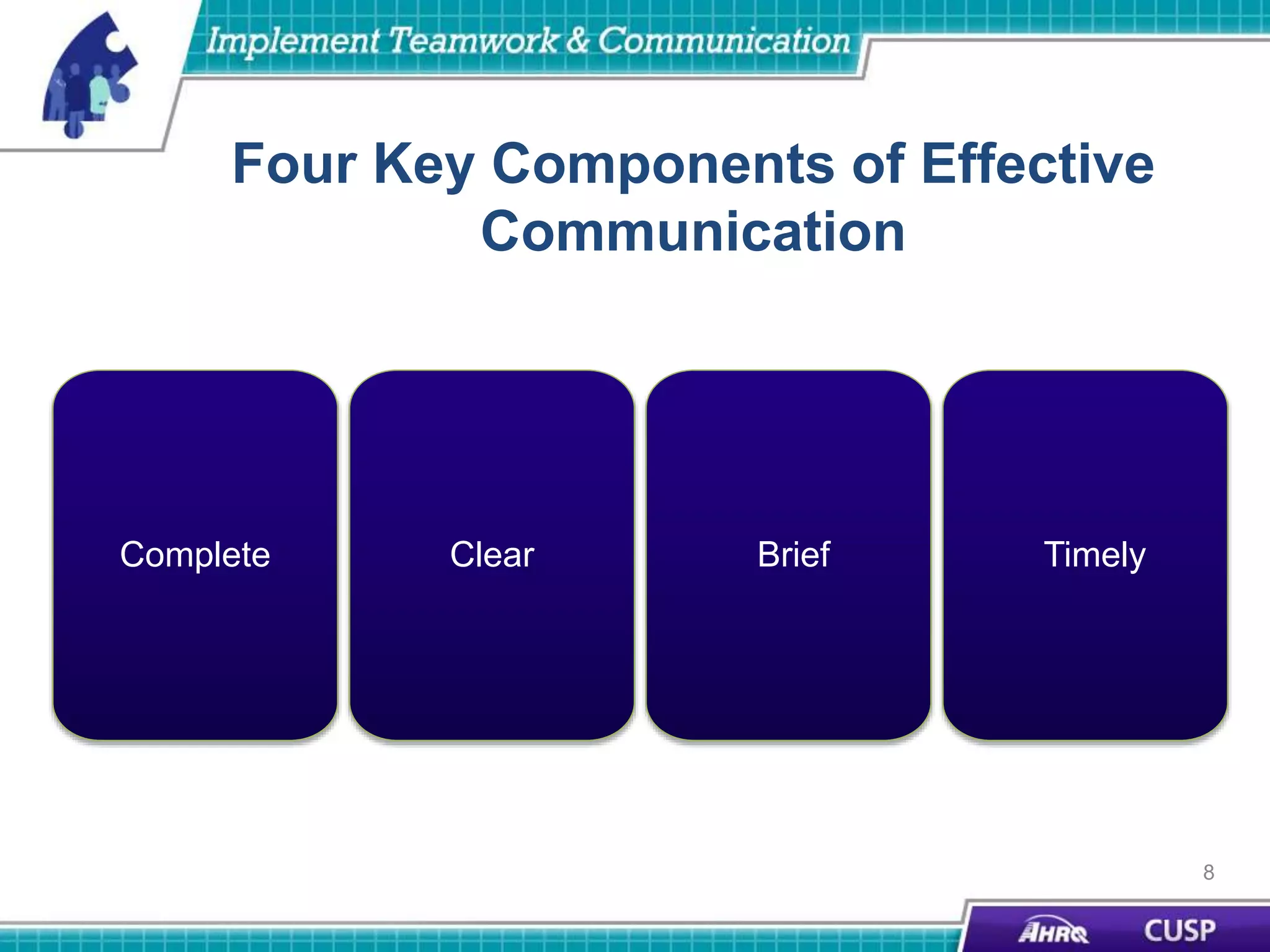 A Nursing Leadership Guide: Communication, Teamwork, Mutual Support ...