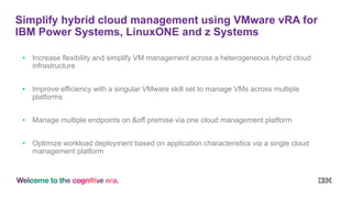 Optimize Your VMware SDDC with IBM Infrastructure | PPT