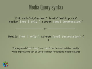 Optimizing Sites for Mobile Devices | PPT