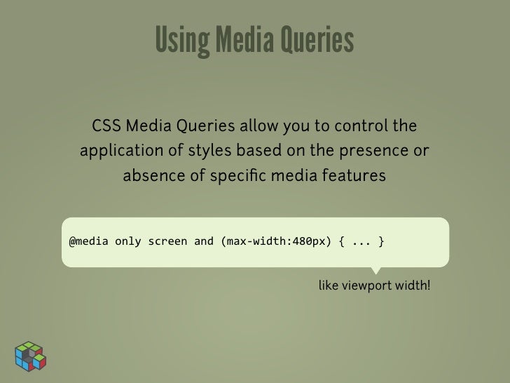 Optimizing Sites for Mobile Devices