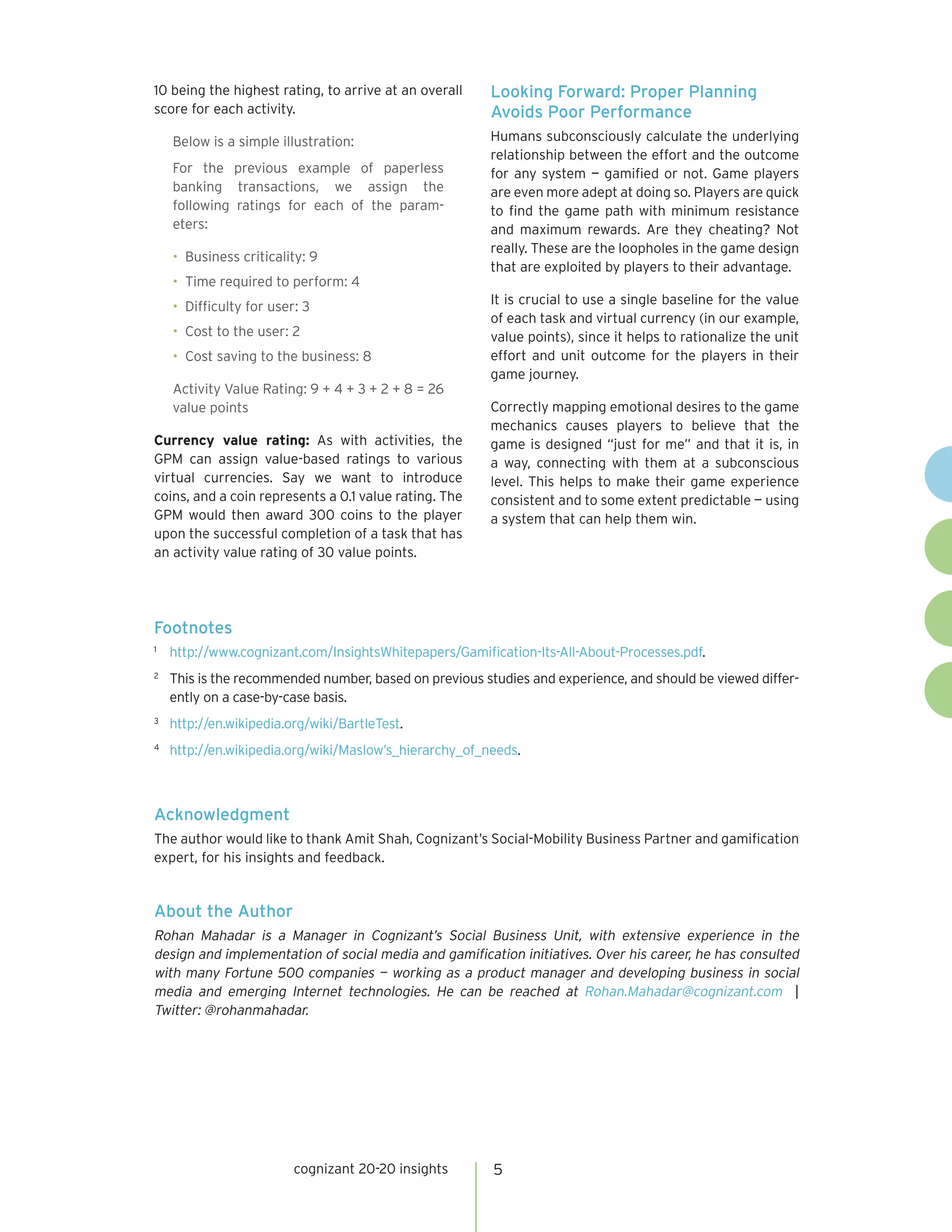 Optimizing Gamification Design | PDF