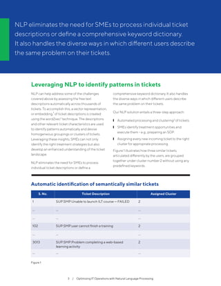 Optimizing IT Operations with Natural Language Processing | PDF