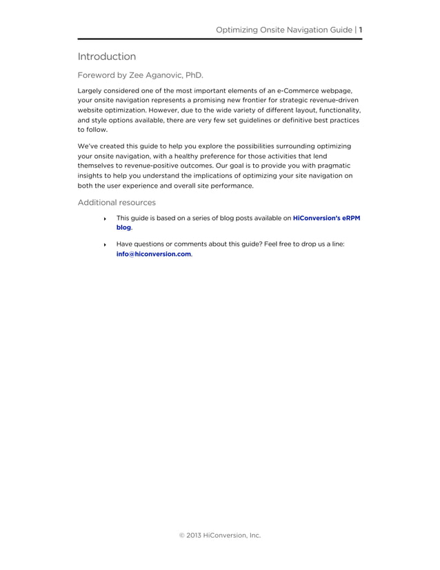 Optimizing Onsite Navigation Pdf