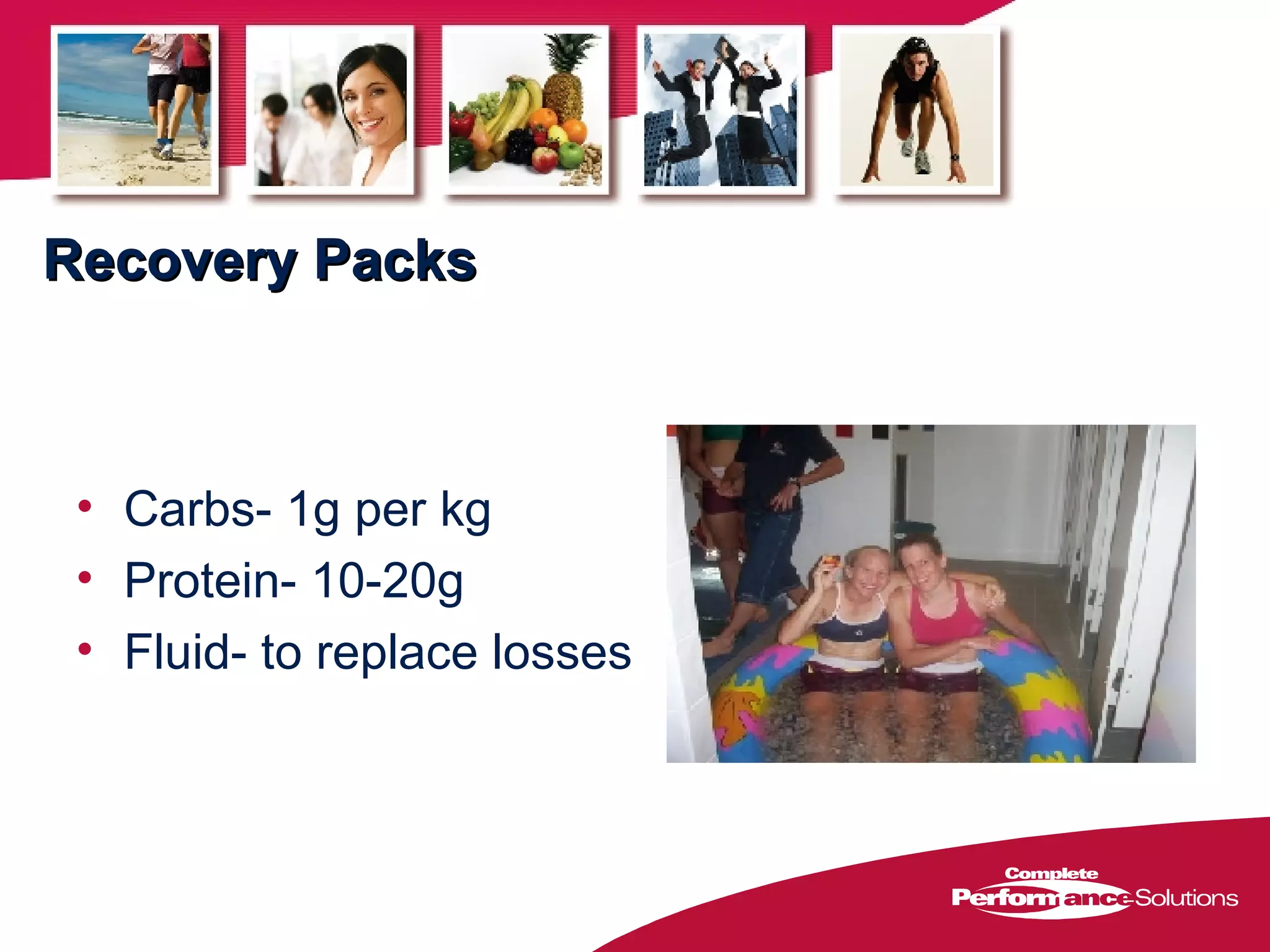 Optimizing Recovery | PPT