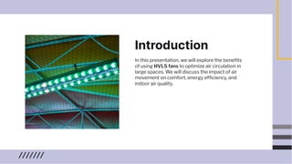Optimizing Air Circulation with HVLS Fans.pdf