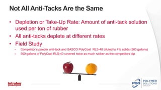 Optimizing Anti-Tack Applications | PPT