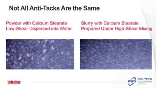 Optimizing Anti-Tack Applications | PPT