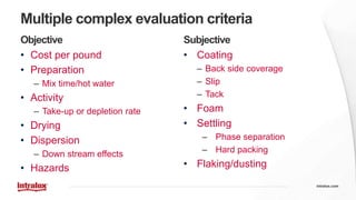 Optimizing Anti-Tack Applications | PPT
