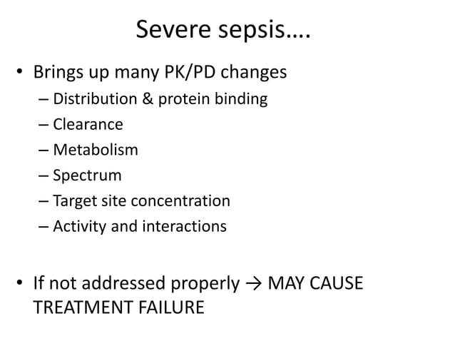 Optimizing antibiotic therapy in icu setting | PPTX | Infectious ...