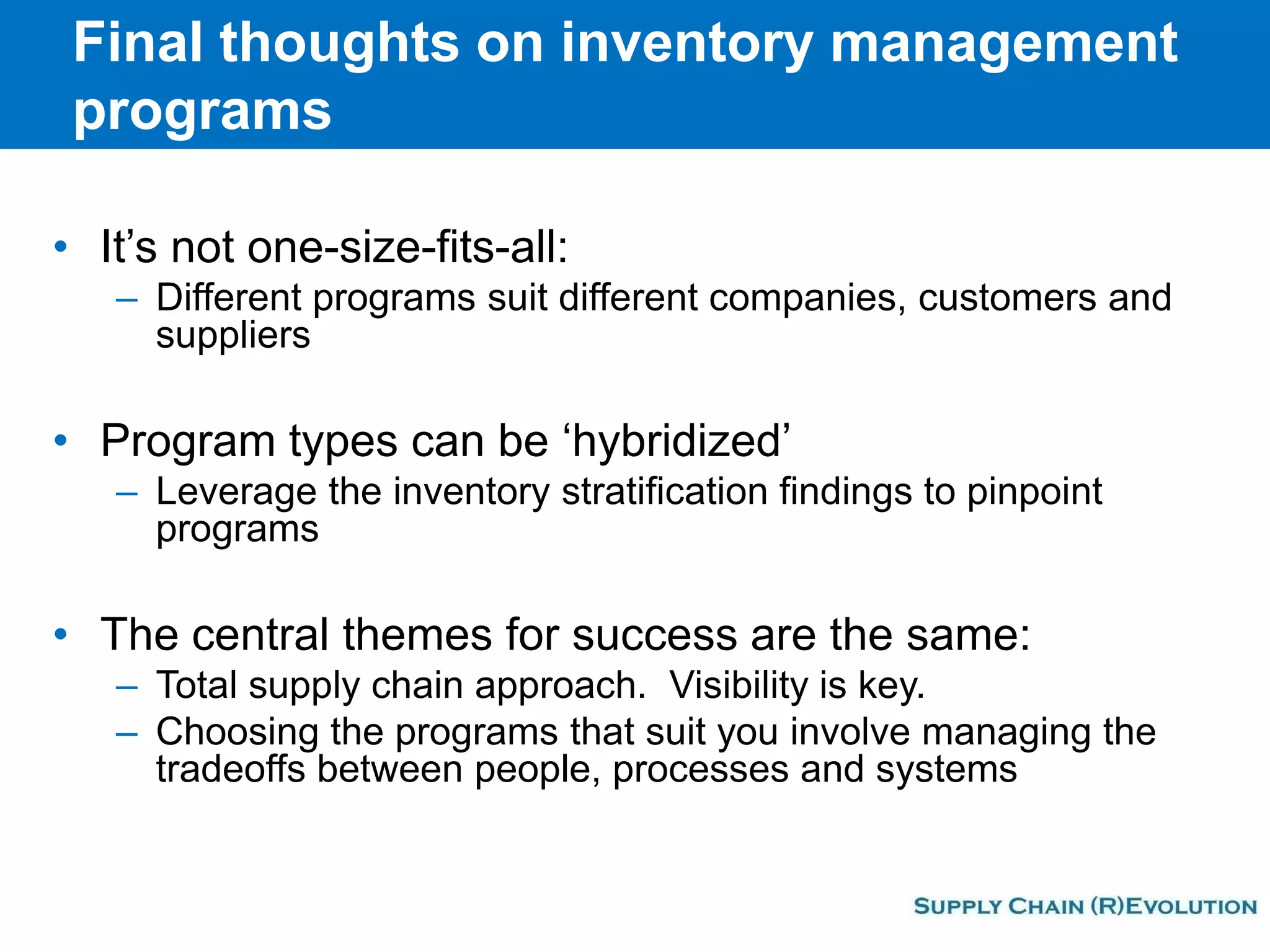 Optimizing Cash Flow With A Dynamic Inventory Mgmt Model | PDF ...