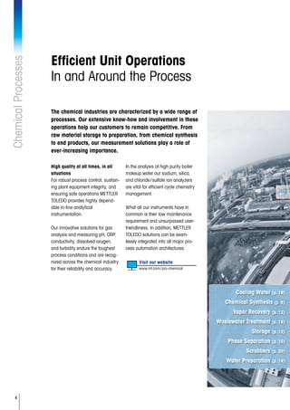Optimizing chemcial industry processes | PDF