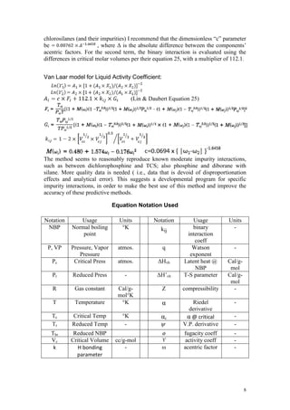 Optimizing chlorosilane distillation | PDF