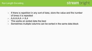 Optimizing columnar stores | PDF | Databases | Computer Software and Applications