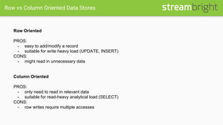 Optimizing columnar stores | PDF | Databases | Computer Software and ...