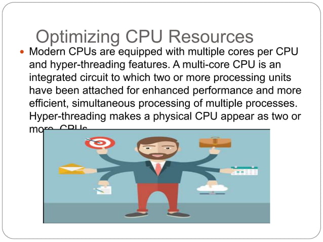 Optimizing cpu resources | PPT