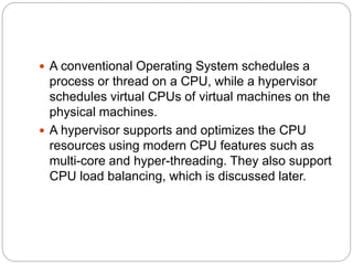 Optimizing cpu resources | PPTX | Operating Systems | Computer Software and Applications