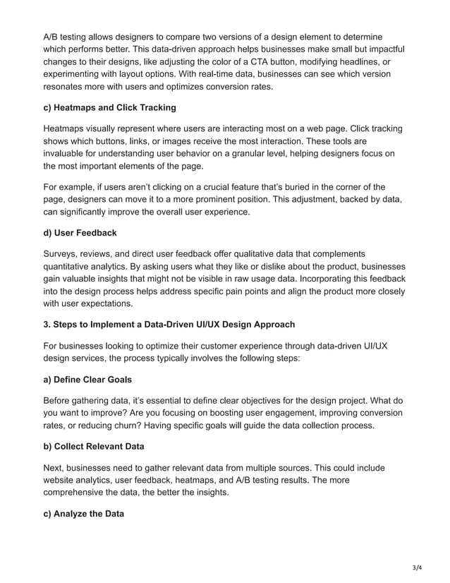 Optimizing Customer Experience Through Data-Driven UIUX Design Services.pdf Optimizing Customer Experience Through Data-Driven UIUX Design Services.pdf