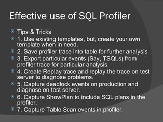 Optimizing Data Accessin Sq Lserver2005 | PPT