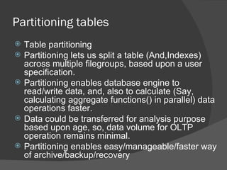 Optimizing Data Accessin Sq Lserver2005 | PPT