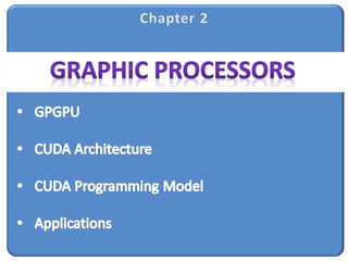 Optimizing data mining process using graphic processors | PPT