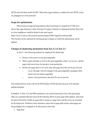 Optimizing dirty page tracking mechanism for virtualization based fault tolerance | PDF ...