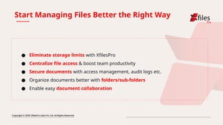 Optimizing File Storage in Salesforce with XfilesPro.pptx