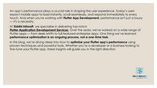 Optimizing Flutter App Performance Techniques and Tools.pptx
