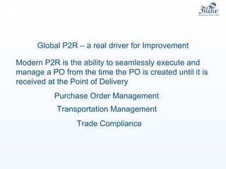 Optimizing the Global Supply Chain: Purchase-to-Receipt | PPTX ...