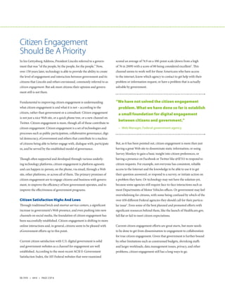 Optimizing Government with Data-Driven Citizen Engagement | PDF ...