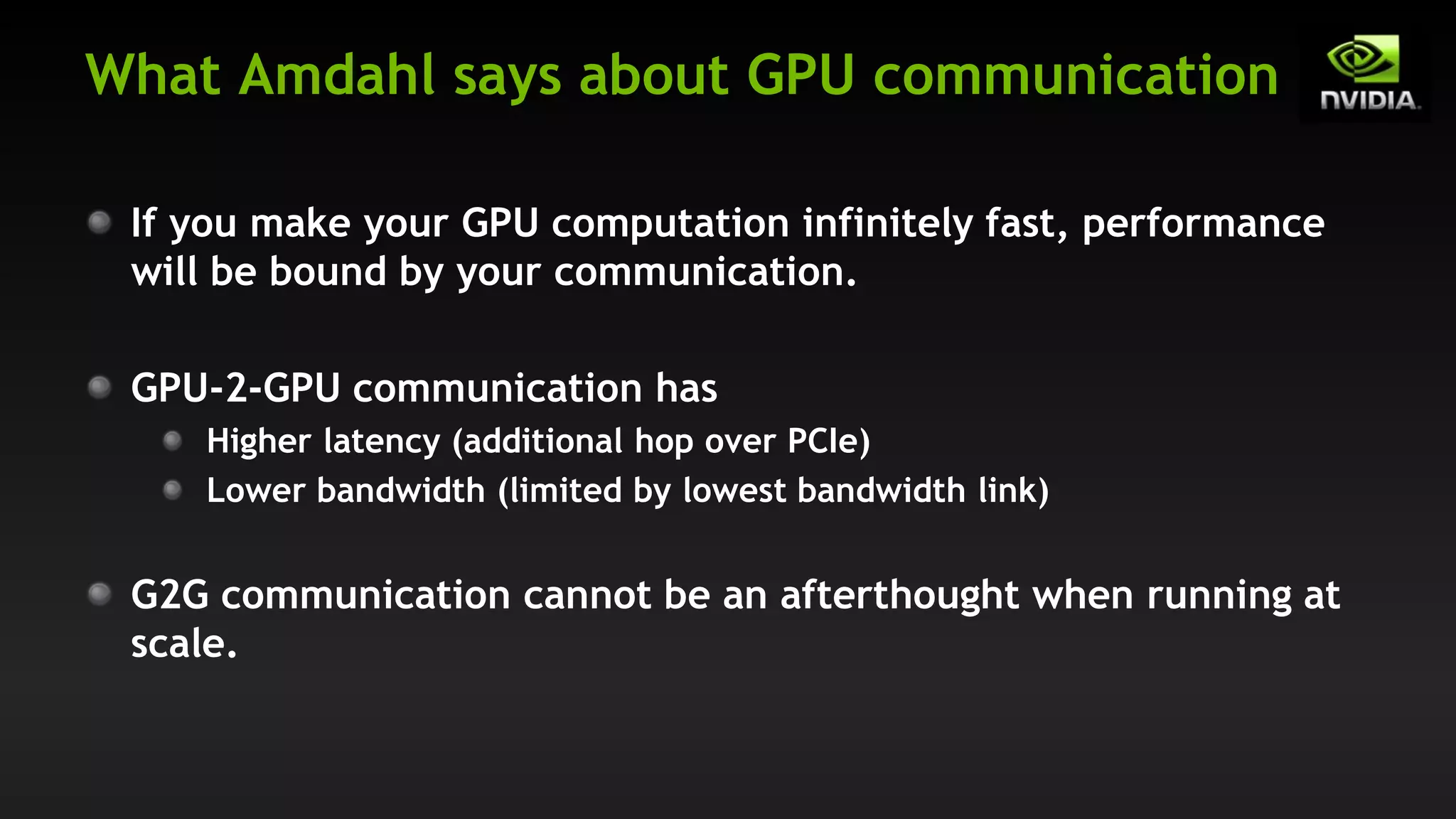 Optimizing GPU to GPU Communication on Cray XK7 | PPT