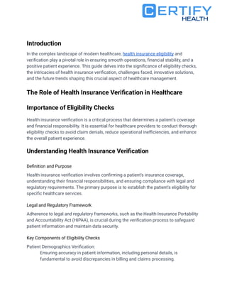 Optimizing Healthcare_ A Comprehensive Guide to Health Insurance ...