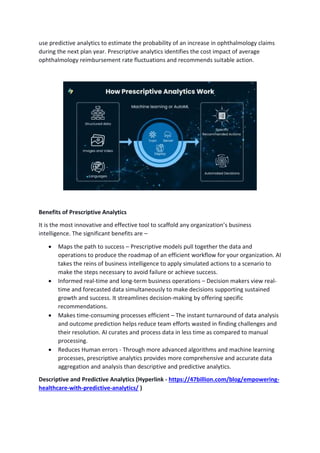 How to Successfully Use Prescriptive Analytics to Optimize Healthcare Delivery | 47Billion | PDF