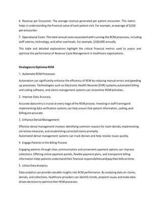 Optimizing Healthcare Finances How Revenue Cycle Management Works.pdf